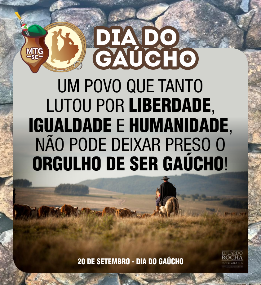 20 DE SETEMBRO - DIA DO GAÚCHO - MTG/SC 50 ANOS